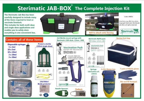 Jab-box – Sterimatic Worldwide